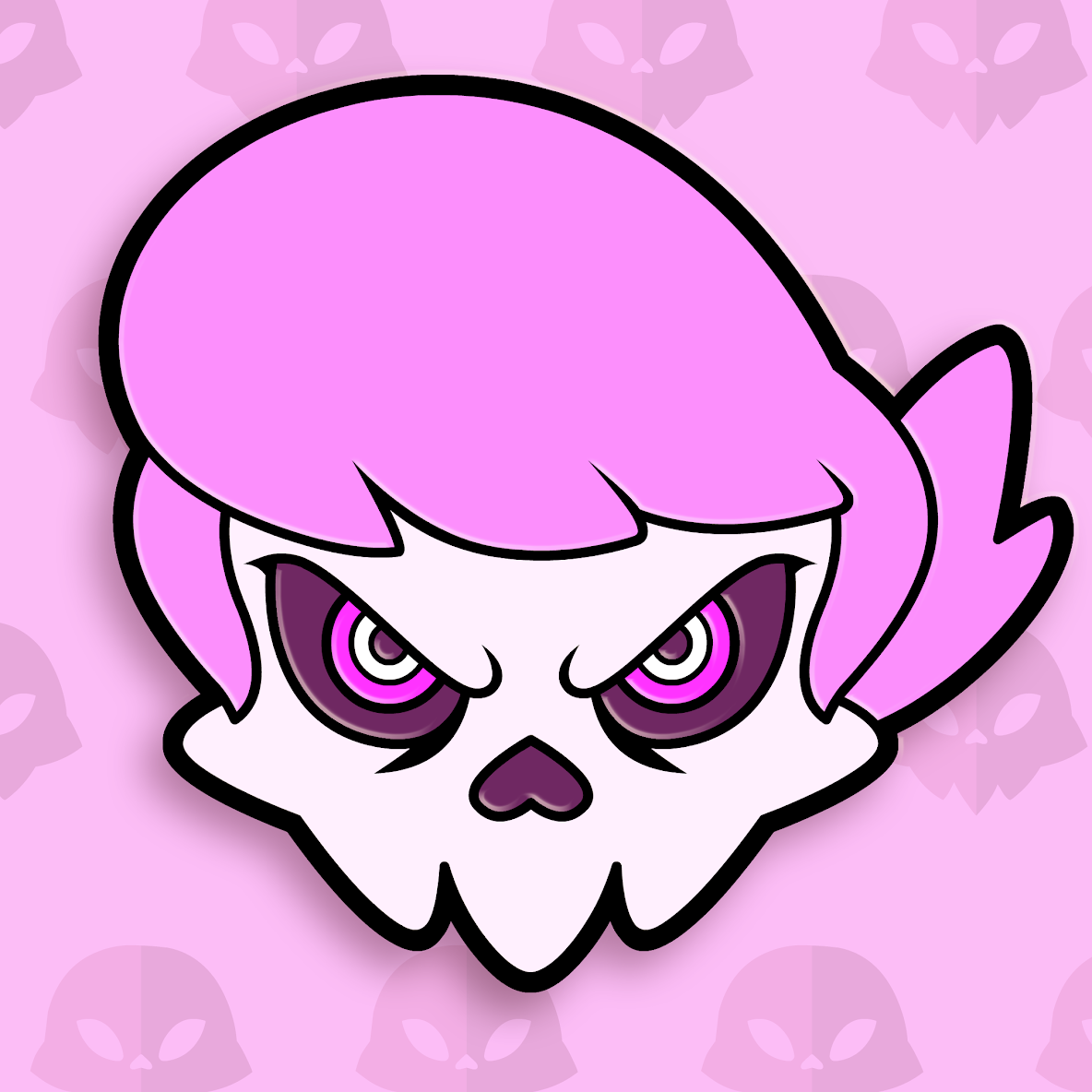 Lewis Enamel Pin – Mystery Skulls Animated